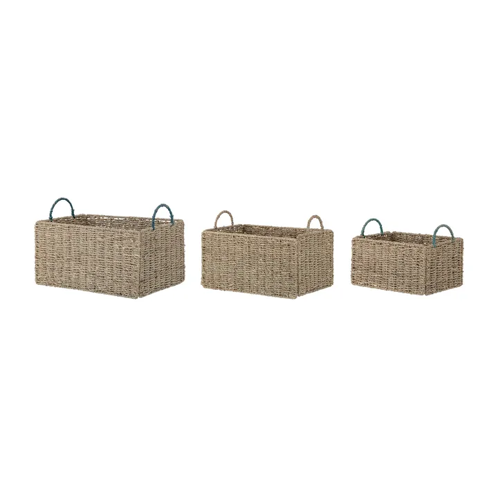 Fenter basket set of three来自Bloomingville - nordicnest.cn