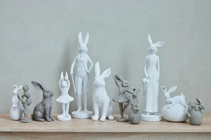 Semina figurin posing hare 21 cm来自Lene Bjerre - nordicnest.cn